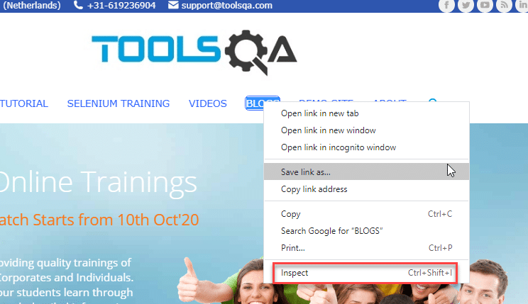 How To Inspect Element In Chrome Using Devtools For Automation 2022